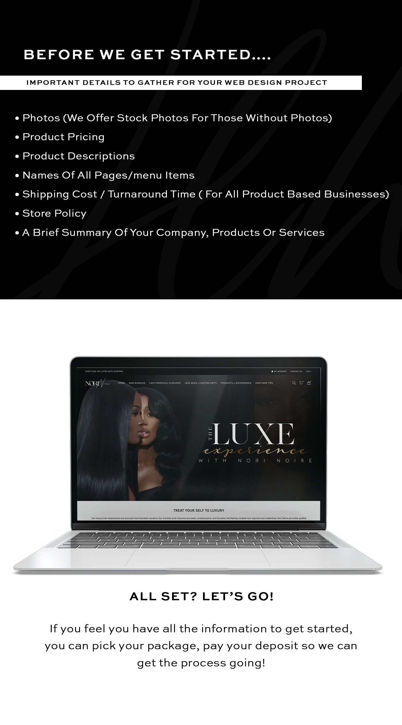 WEB DESIGN INFORMATION – PrettyGrlsDesign