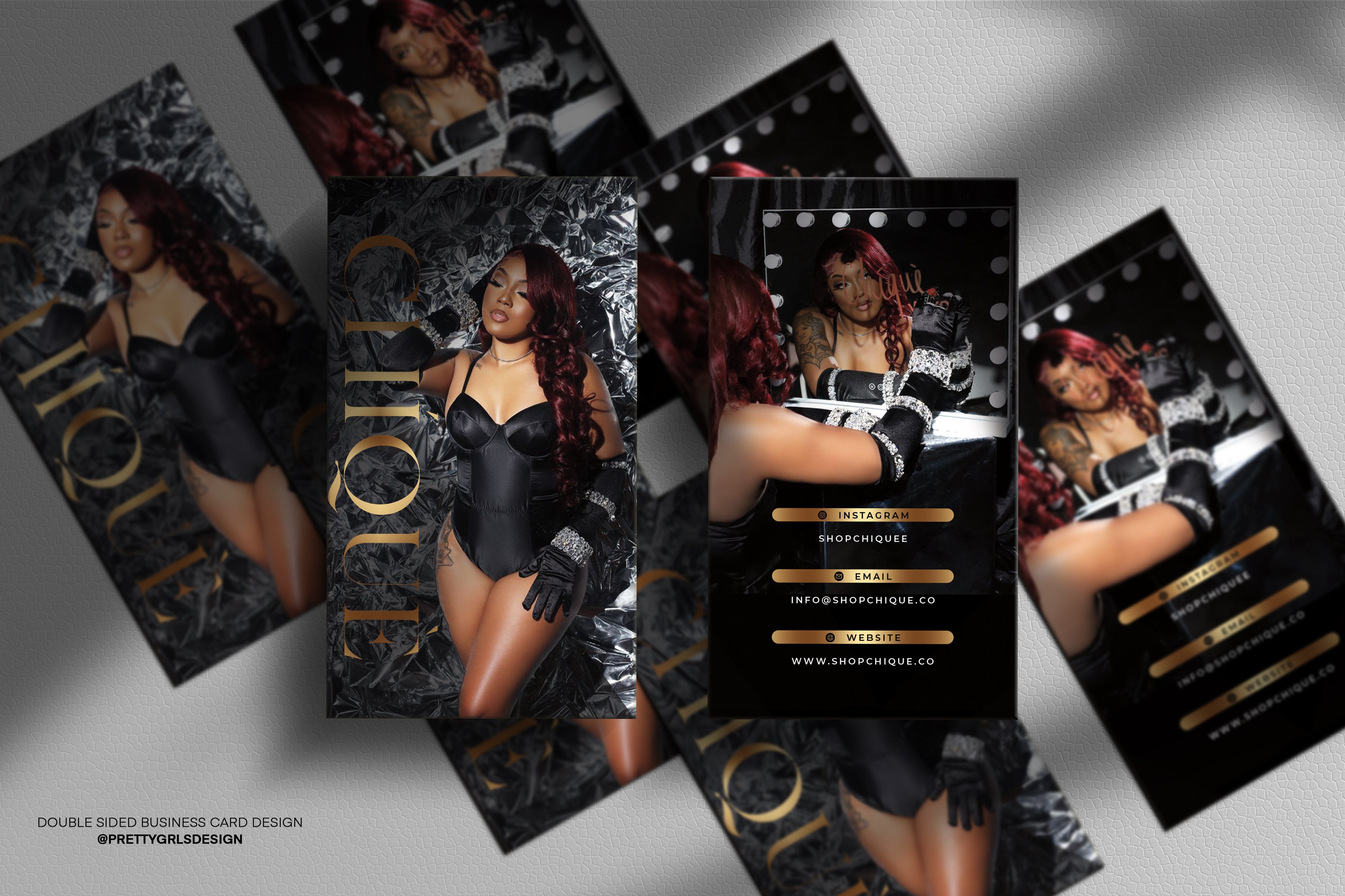 BUSINESS CARD DESIGN – PrettyGrlsDesign